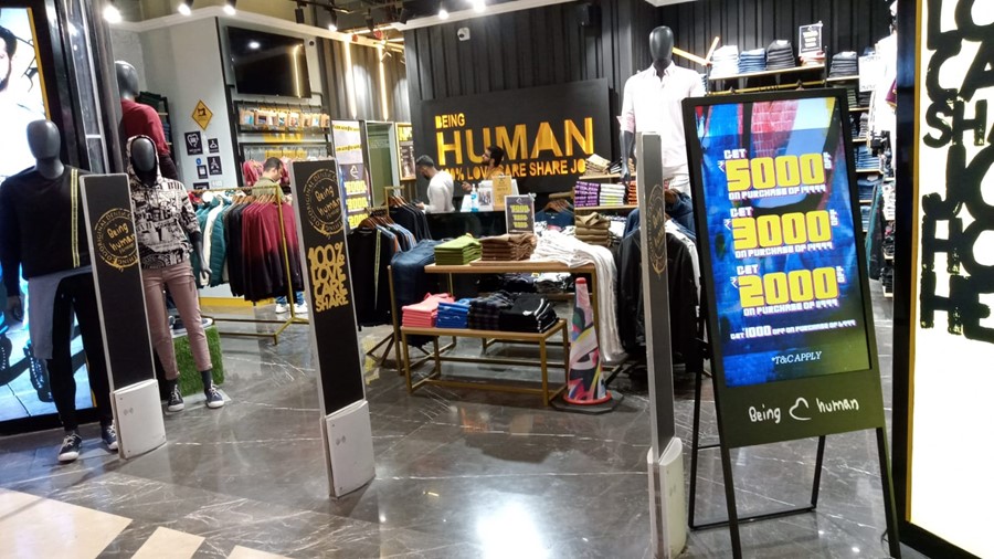 Digital LED Standee Retail Sector