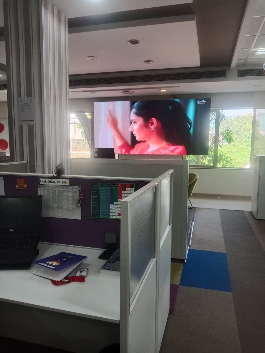 Asian Paints Office Indoor LED Screen