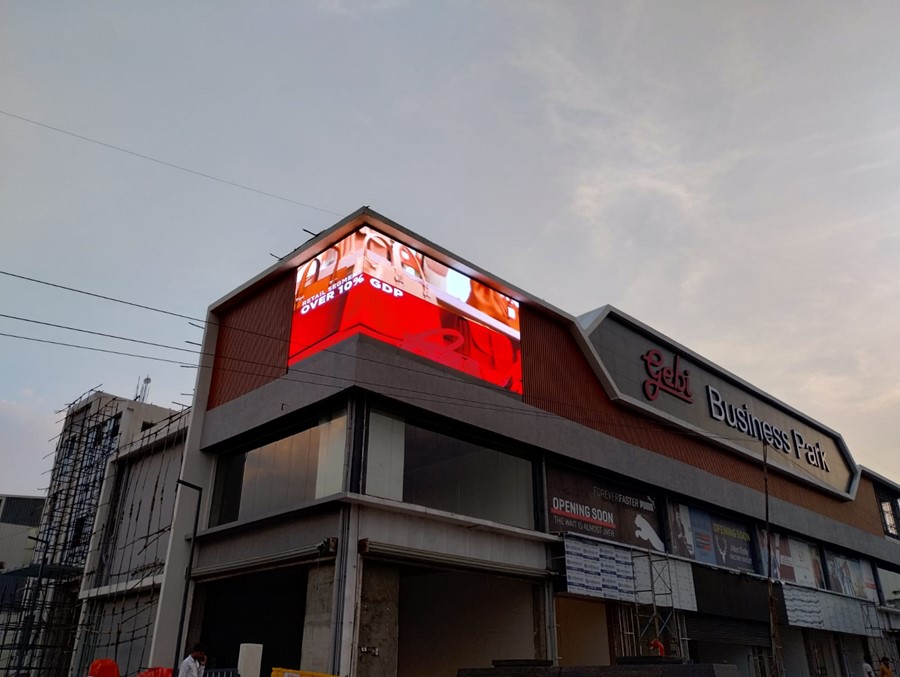 Bhumi World L Shape Outdoor LED Screen