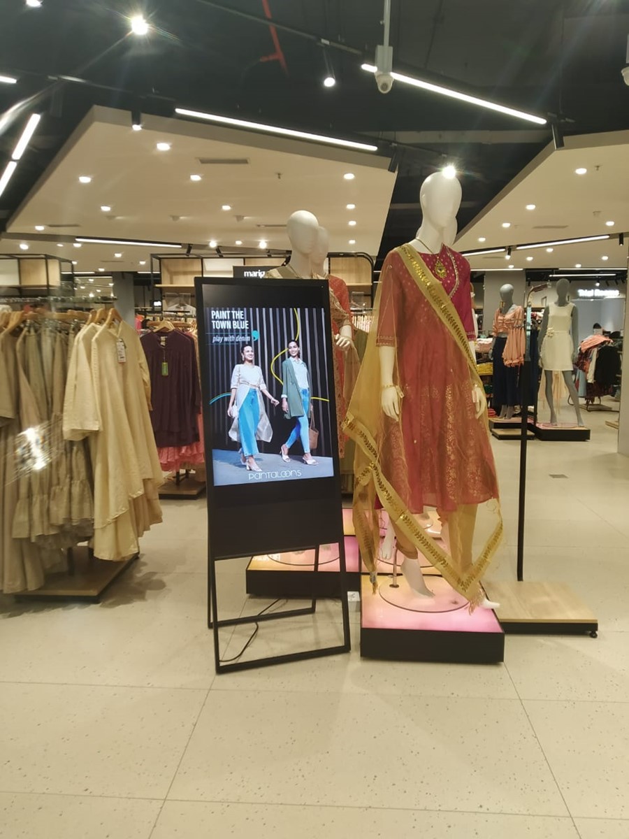 Digital LED Standee at Pantaloons